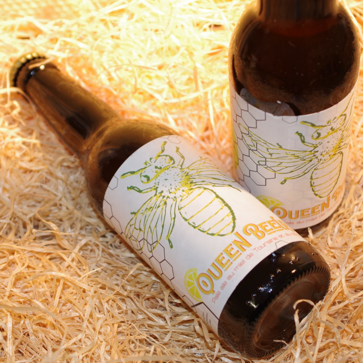 Queen Bee[r] citron, Bière au miel et citron – Les Délices de L'abeille